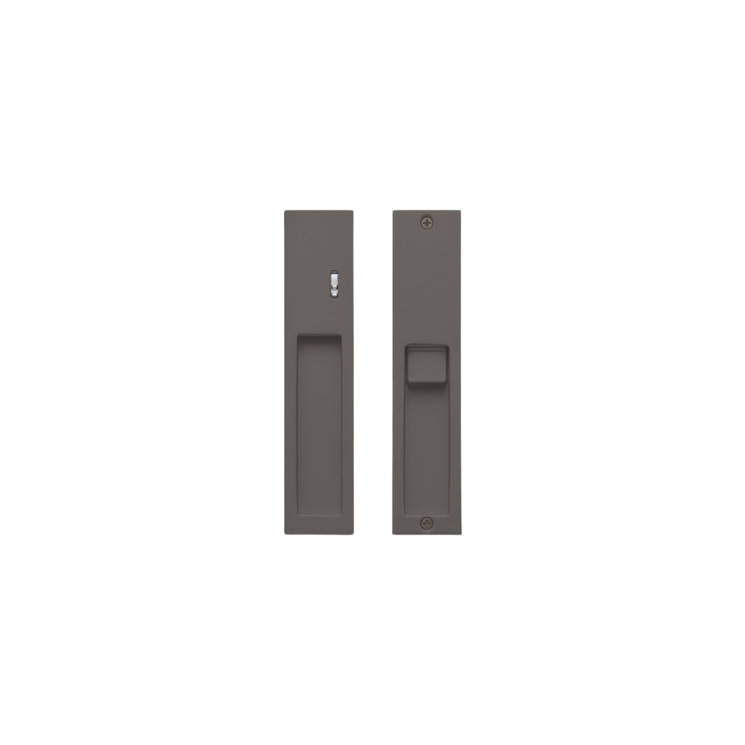 Kawajun KV-07 Recessed Door Pull with Privacy Lock – Spark & Burnish